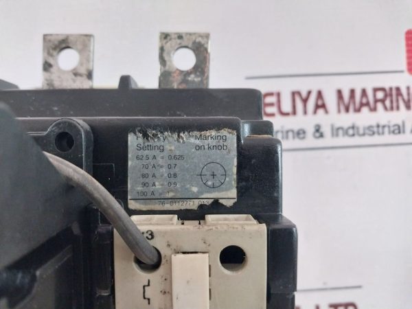 Siemens 3uc62 30-2j Bimetal Relay With Single Phasing Protection 415v ...