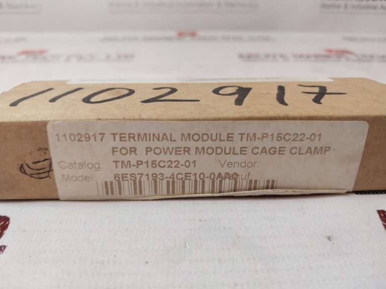 Siemens Simatic Tm-p15c22-01 Terminal Module - Aeliya Marine