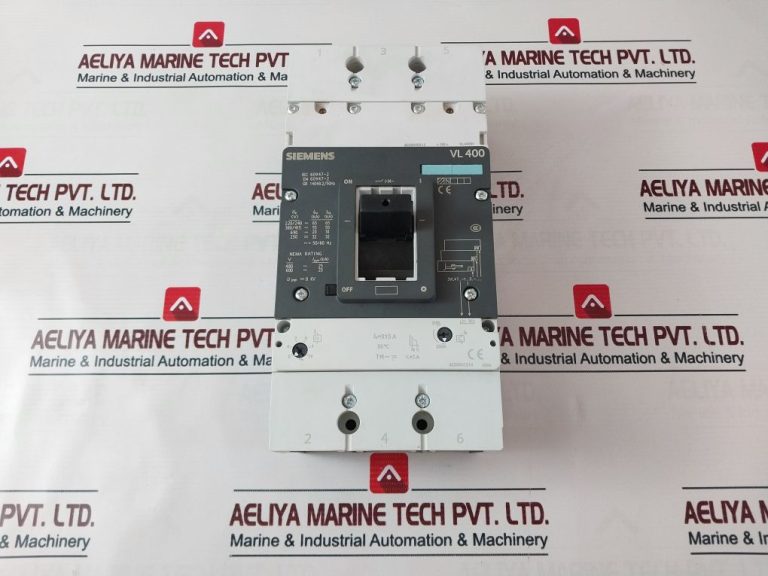 Siemens Vl400 Circuit Breaker - Aeliya Marine