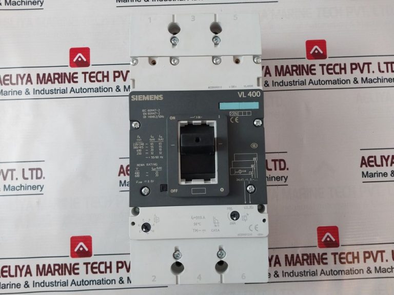 Siemens Vl400 Circuit Breaker - Aeliya Marine