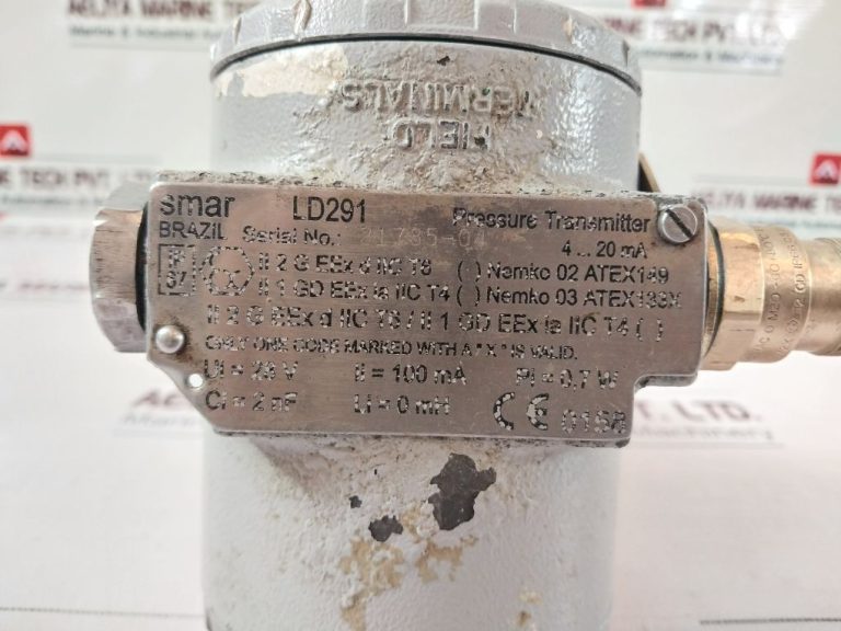 Smar Ld291 Pressure Transmitter Ip67 - Aeliya Marine