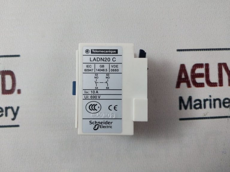 Telemecanique Schneider Ladn20 Auxiliary Contact Block - Aeliya Marine