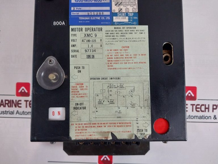 Terasaki Electric Xs1600ne Circuit Breaker - Aeliya Marine