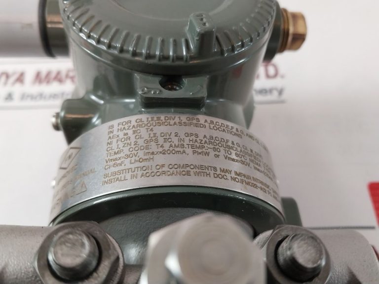 Yokogawa Eja110e Differential Pressure Transmitter - Aeliya Marine