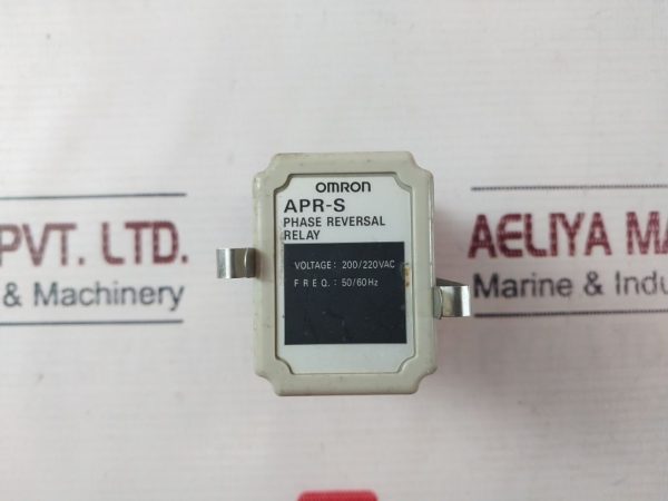 Omron Apr-s Phase Reversal Relay - Aeliya Marine