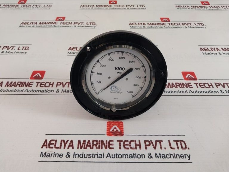 3d Instruments Clayton Industries 0-1000 Psi Pressure Gauge - Aeliya Marine