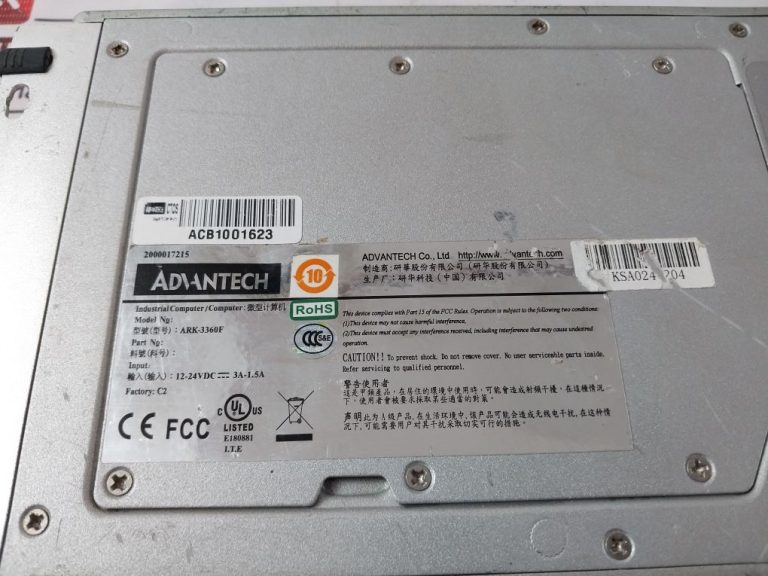 Advantech Ark-3360f Industrial Computer - Aeliya Marine