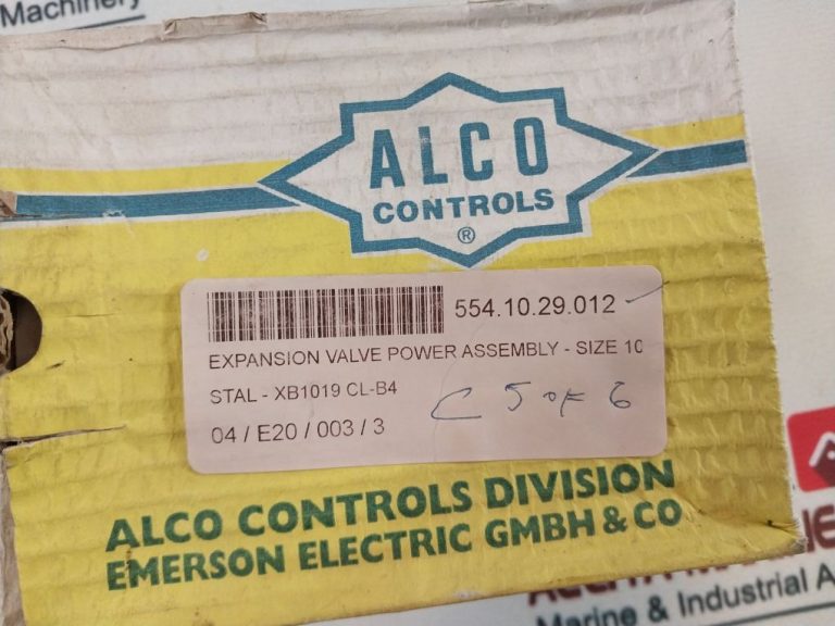 Alco Controls Emerson Electric Xb 1019 Cl-4b Expansion Valve Power ...