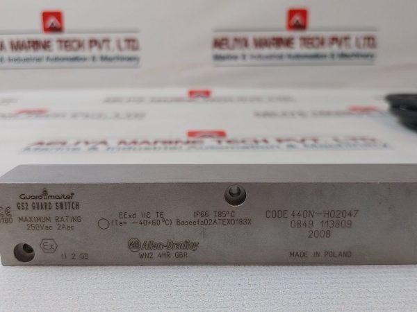 Allen-bradley Guardmaster 40n-h02047 Non Contact Safety Switch - Aeliya ...