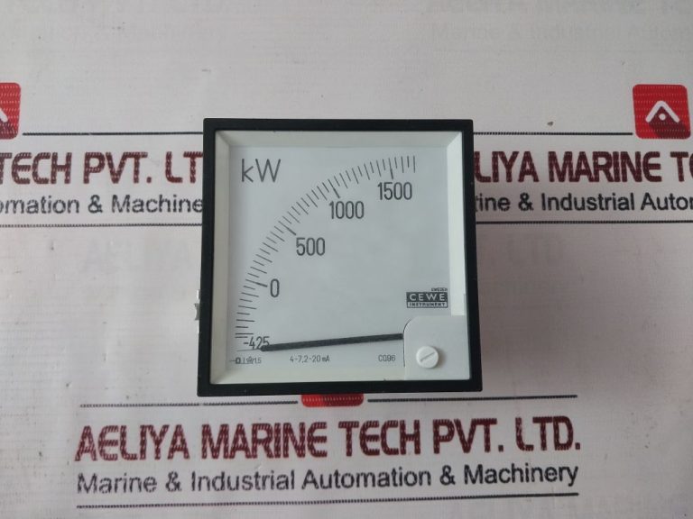 Cewe Cq96 Kilowatts Meter 20ma - Aeliya Marine