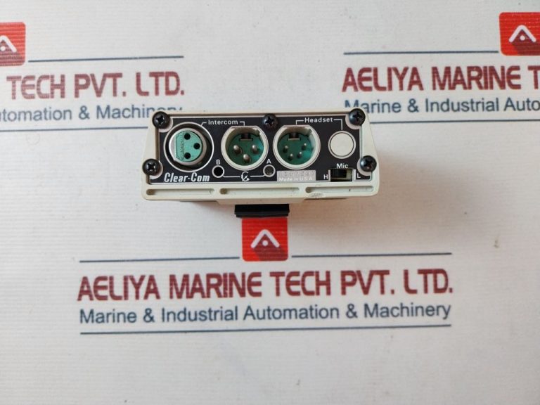 Clear-com 501 Single Channel Intercom Belt Pack Systems - Aeliya Marine