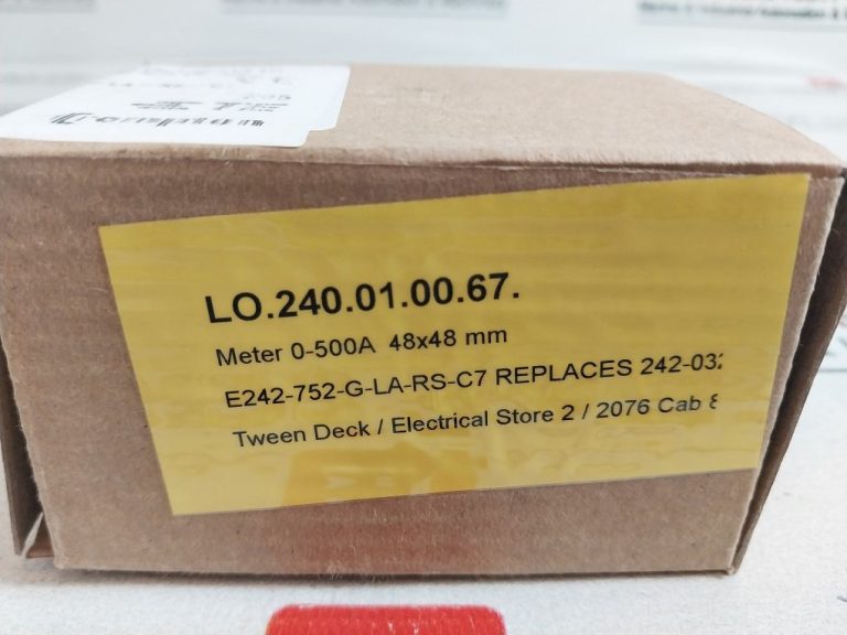 Crompton Tyco Electronic E242-752-g-la-rs-c7 Ammeter - Aeliya Marine