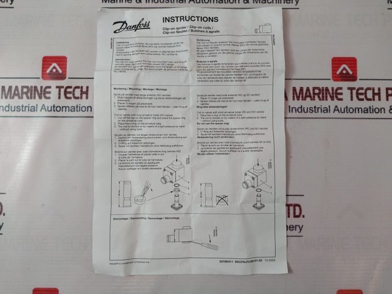 Danfoss 018f6189 Solenoid Valve Coil - Aeliya Marine