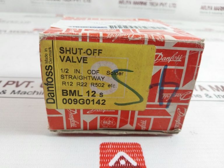 Danfoss Bml 12s Shut-off Valve - Aeliya Marine