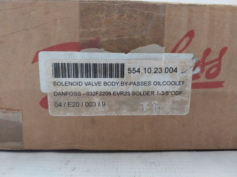 Danfoss Evr 25 Solenoid Valve With Solenoid Coil 018f6193 - Aeliya Marine