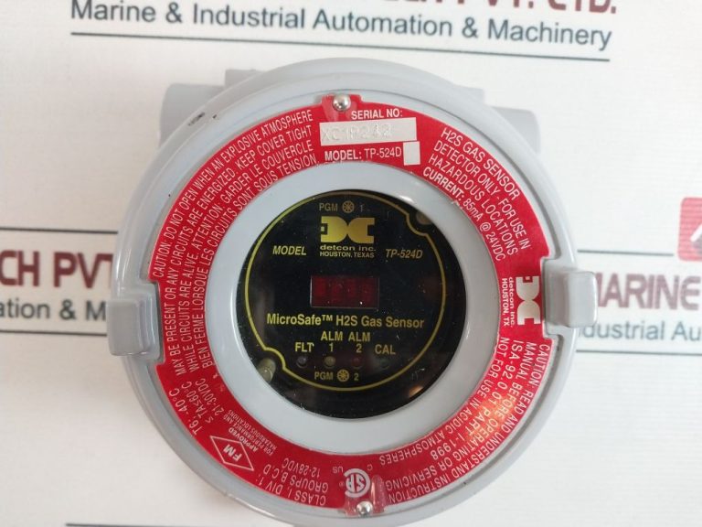Detcon Tp-524d Microsafe H2s Gas Sensor 24v - Aeliya Marine