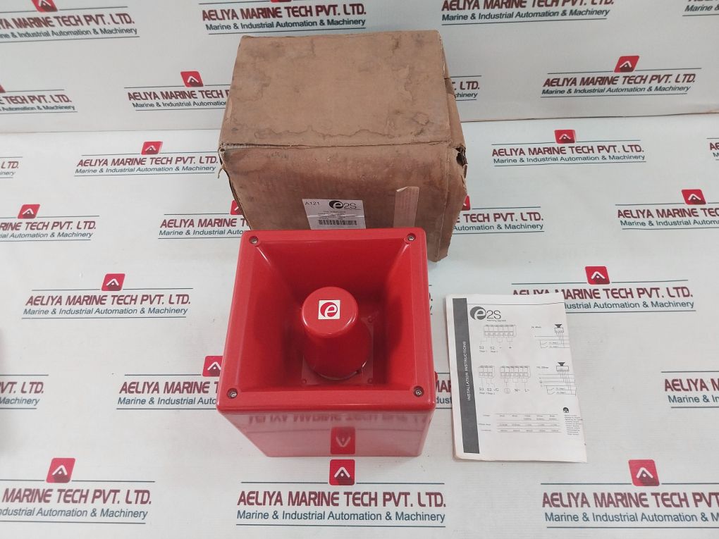 E2s A121ac230r Electronic Sounder 45 Tone ‘alertalarm’ Ip55 - Aeliya Marine