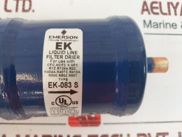 Emerson Ek-083 S Liquid Line Filter Drier 680 Psig - Aeliya Marine