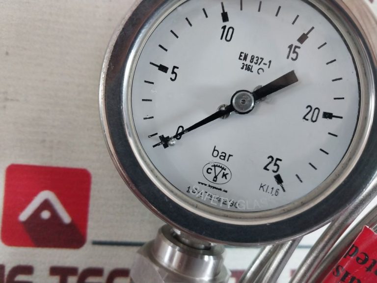 En837-1 Pressure Gauge 0-25 Bar - Aeliya Marine