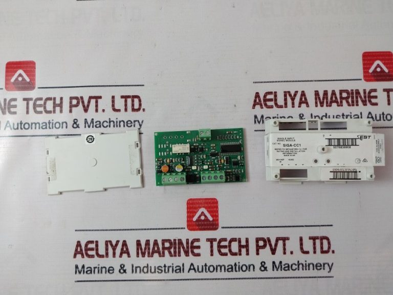 Est Edwards Siga-cc1 Single Input Signal Module 94v - Aeliya Marine