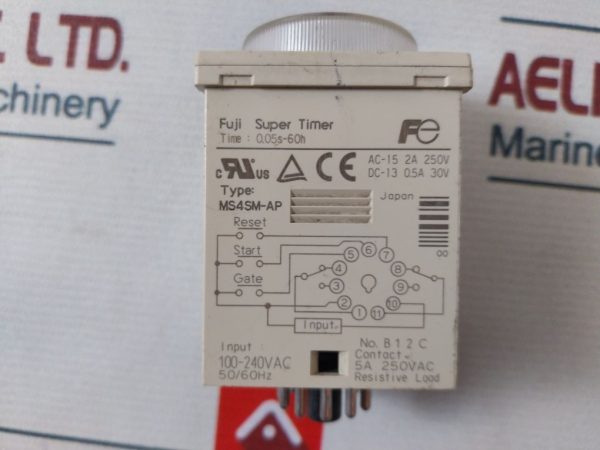 Fuji Electric Ms4sm-ap Super Timer 0-30 Sec - Aeliya Marine