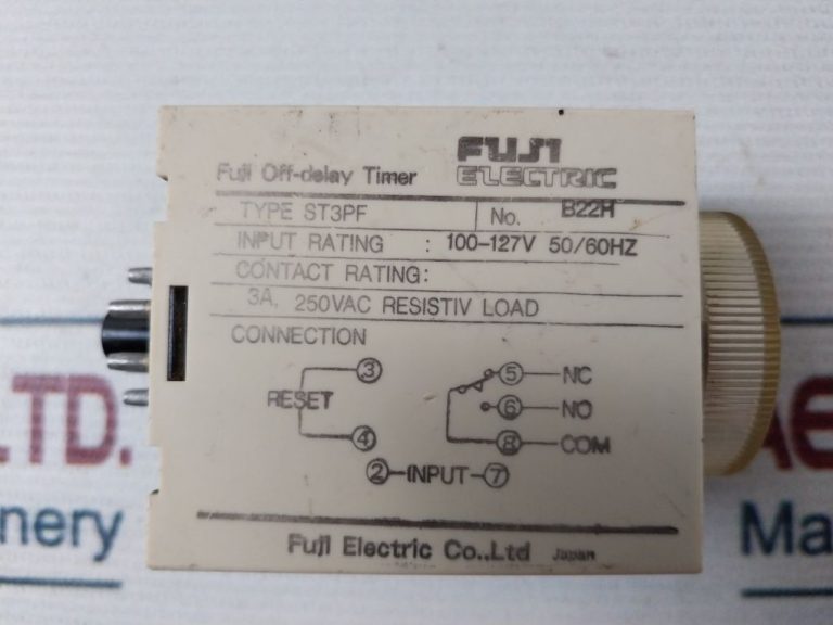 Fuji Electric St3pf Off-delay Timer 0-5 Sec - Aeliya Marine