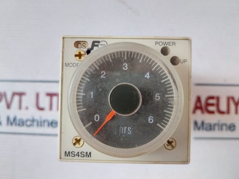 Fuji Ms4sm-ap Super Timer 0-6 Hrs with Tp411x Relay Socket - Aeliya Marine