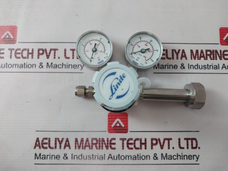 Linde Wika Hiq 322-s 262-1 Pressure Regulator - Aeliya Marine