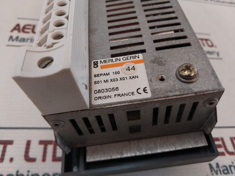 Merlin Gerin Sepam 100 Control Panel - Aeliya Marine