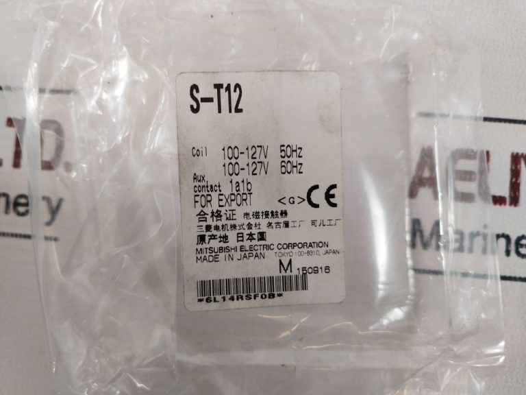 Mitsubishi Electric S-t12 Magnetic Contactor - Aeliya Marine