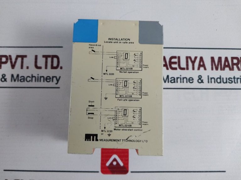 Mtl Mtl2210b 1-channel Switch Operated Relay - Aeliya Marine