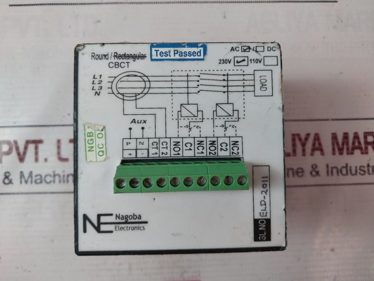 Nagoba Electronics El 2401 Digital Earth Leakage Relay - Aeliya Marine