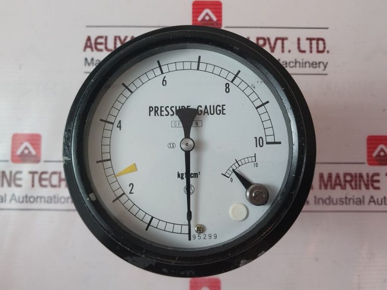 Nks 0-10 Kgf/ Cm2 Pressure Gauge - Aeliya Marine