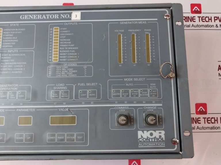 Nor Control Gcu 8810 Generator Control Unit - Aeliya Marine