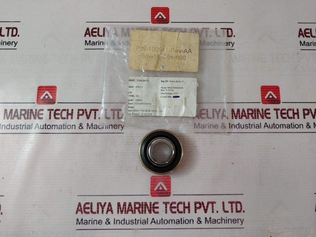 Oceaneering 101028 Packer Seal - Aeliya Marine