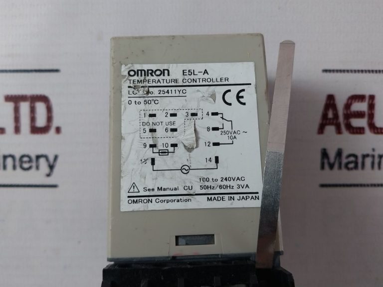 Omron E5l-a Temperature Controller - Aeliya Marine
