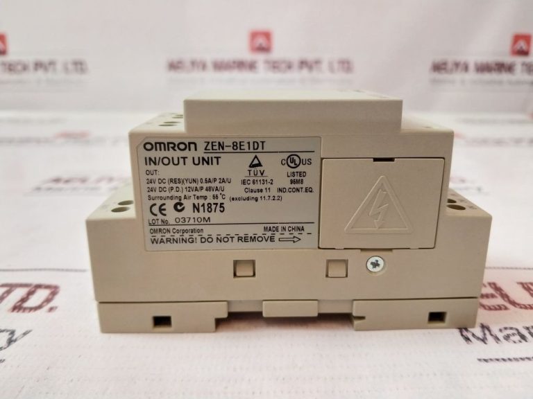 Omron Zen-8e1dt Programmable Relay Expansion Input Output Unit - Aeliya ...