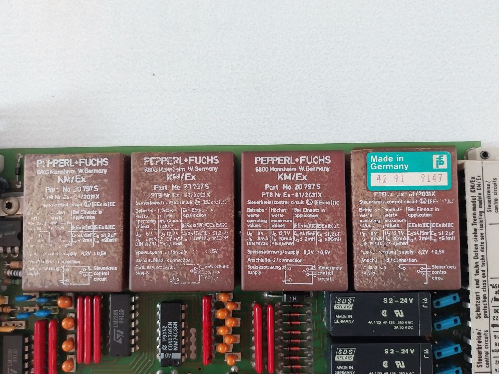 Pepperl+fuchs Eg4-r Switch Amplifier - Aeliya Marine Pepperl+fuchs Eg4-r Switch Amplifier - Aeliya Marine
