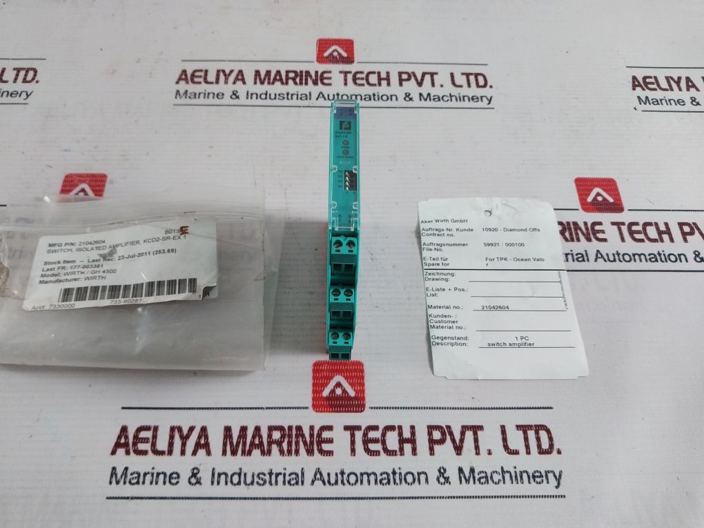 Pepperl+fuchs Kcd2-sr-ex1.lb Switch Amplifier - Aeliya Marine