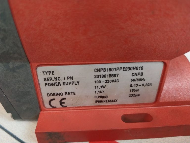 Prominent Cnpb1601ppe200h010 Dosing Pump - Aeliya Marine