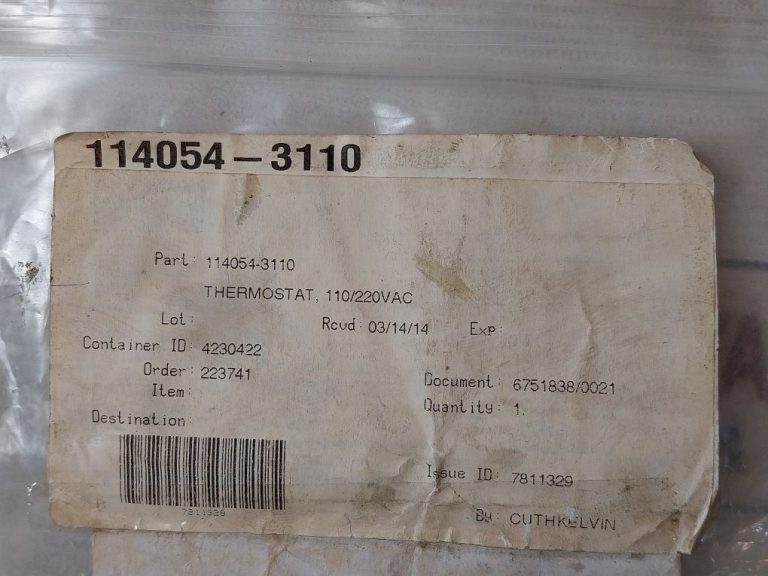 Rittal Sk3110000 Thermostat Rev: F - Aeliya Marine