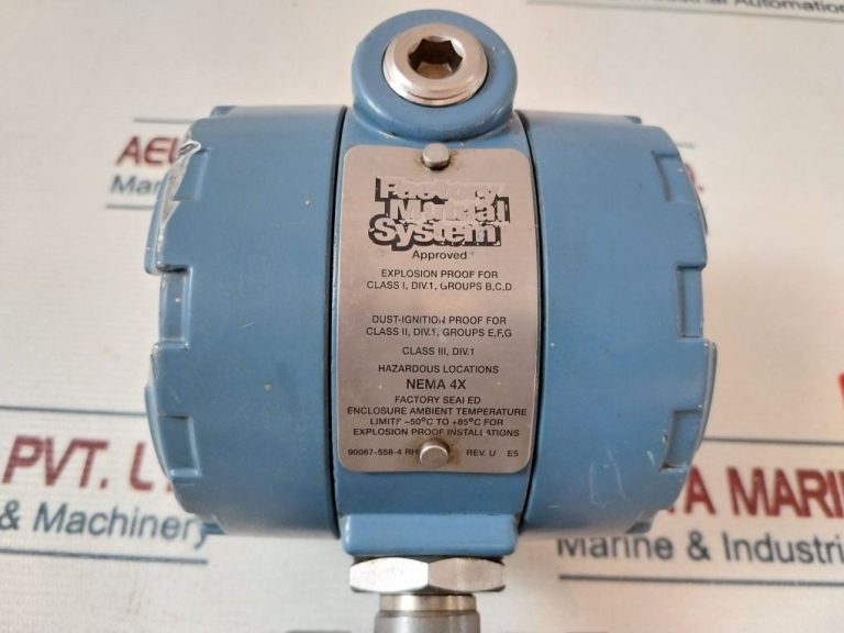 Rosemount Emerson Process 1151 Smart Pressure Transmitter - Aeliya Marine