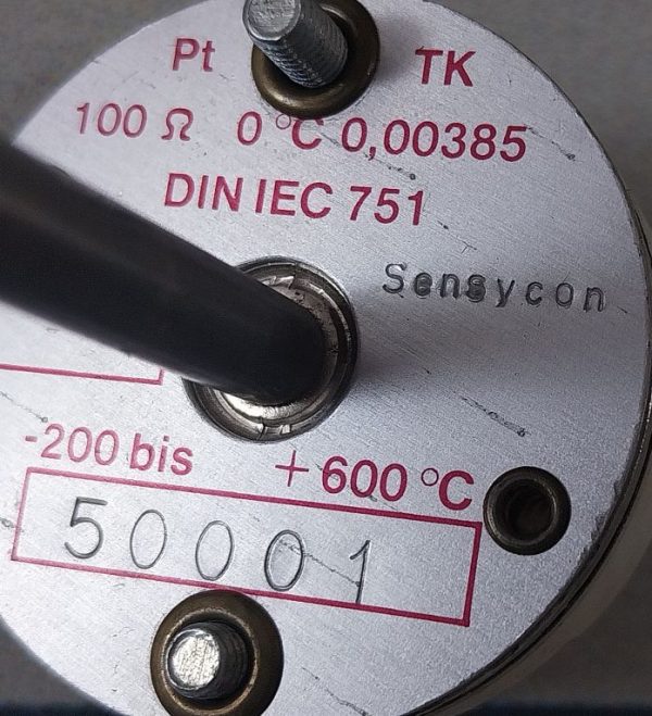 Sensycon DIN IEC 751 Temperature Sensor - Aeliya Marine