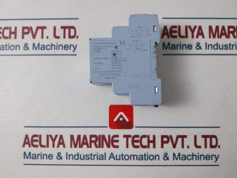 Siemens 7ug0818-1ca20 Line Monitoring Relay - Aeliya Marine