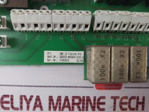 Siemens G26023-n43424-s100-2 Pcb Card - Aeliya Marine