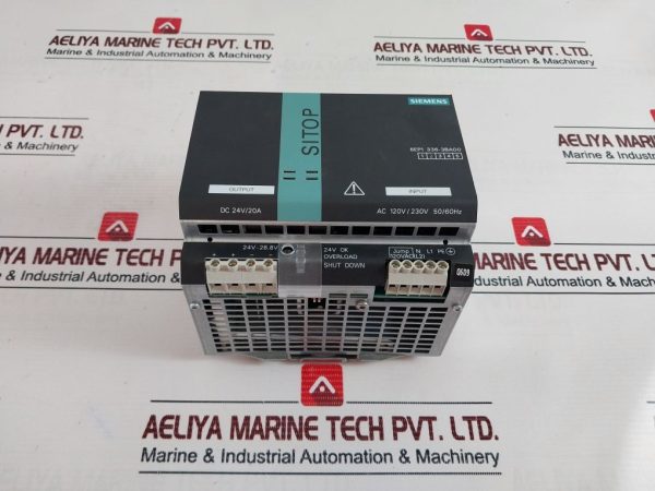 Siemens Sitop Modular 6ep1 336-3ba00 Power Supply - Aeliya Marine