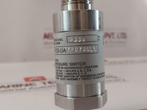 Sigma-netics 703-ua F-0750nz Pressure Switch - Aeliya Marine