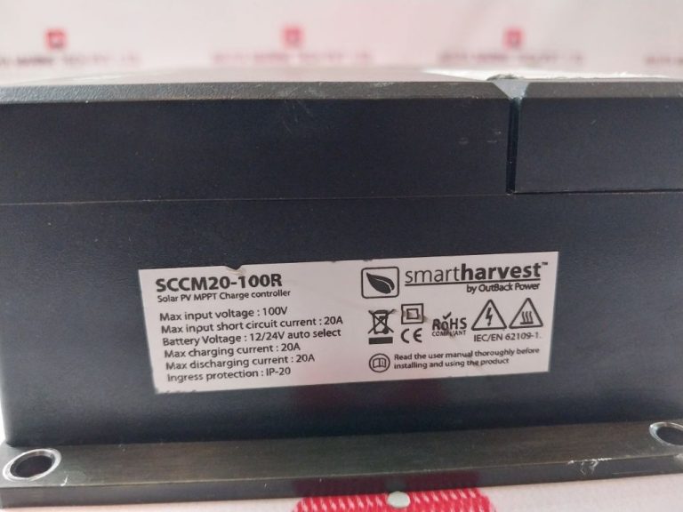 Smart Harvest Sccm20-100r Solar Pv Mppt Charge Controller - Aeliya Marine