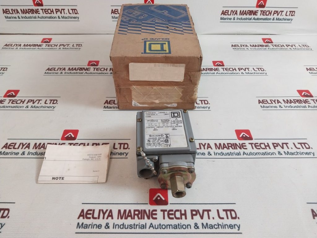 Square D Ggw-4 Differential Pressure Switch 03-2.5 Bar - Aeliya Marine