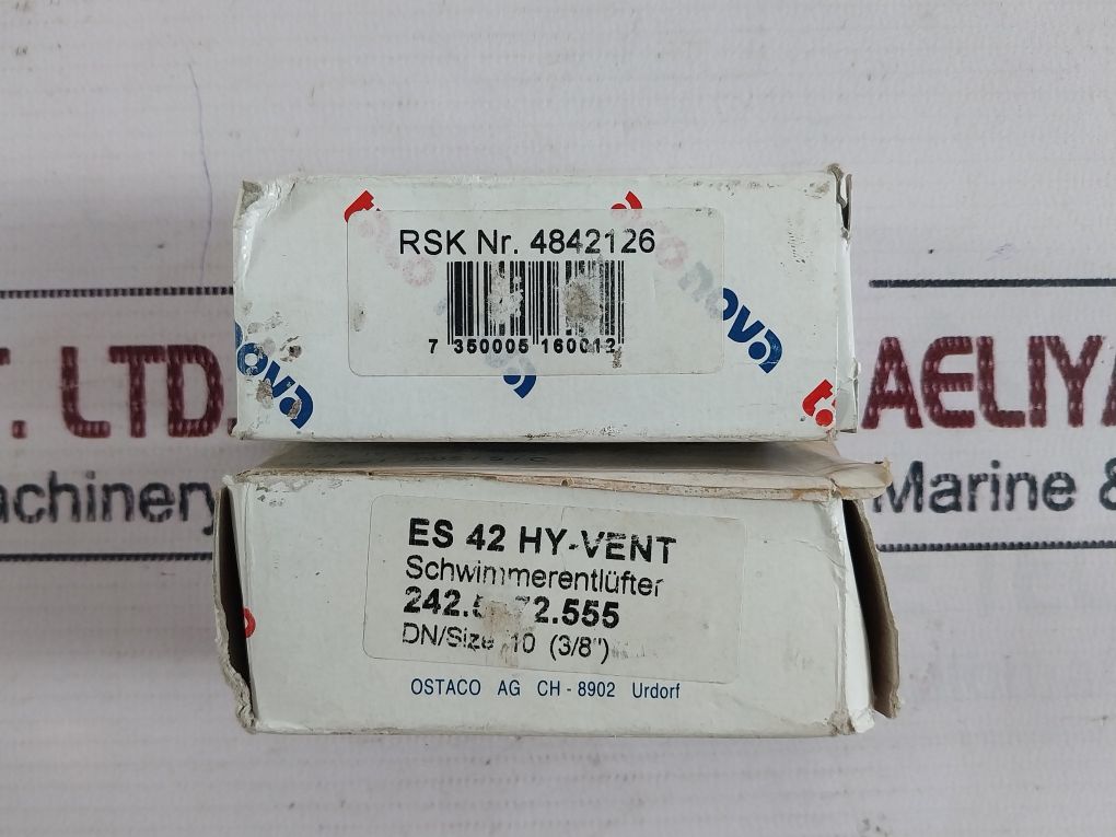 Taconova Es42 Float Vent Hy-vent 3/8” With Automatic Shut-off - Aeliya Marine